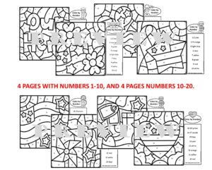 Veterans Day Color by Number | Made By Teachers