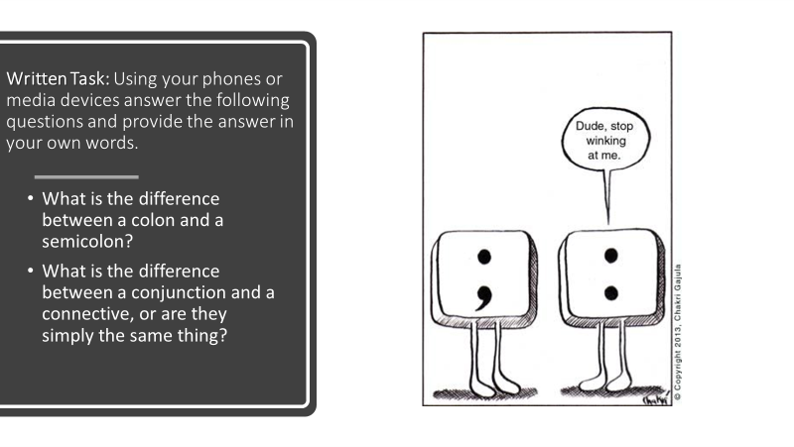 English Literacy: (10) Semi-Colons | Made By Teachers