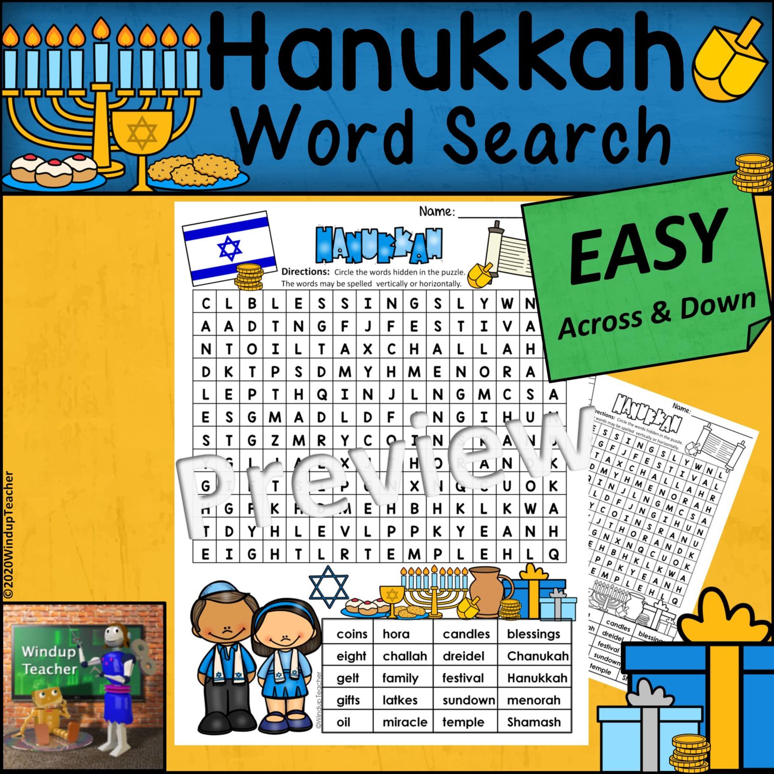 Holidays Around the World | BUNDLE of Elementary Word Searches - Made ...