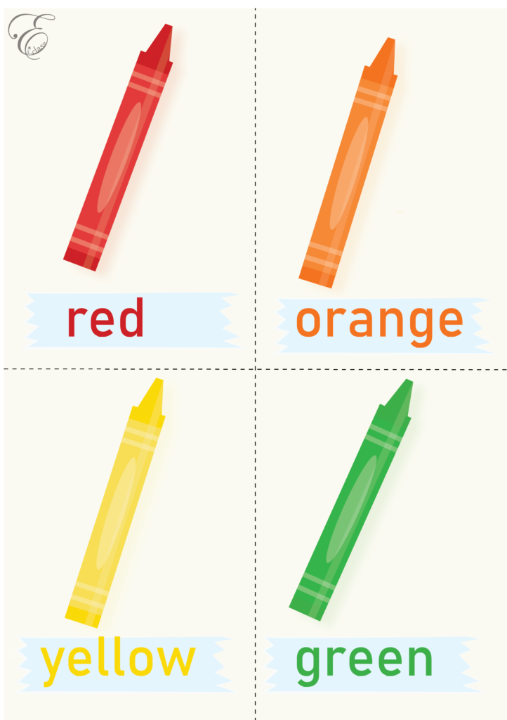 Colors Flashcards - Made By Teachers