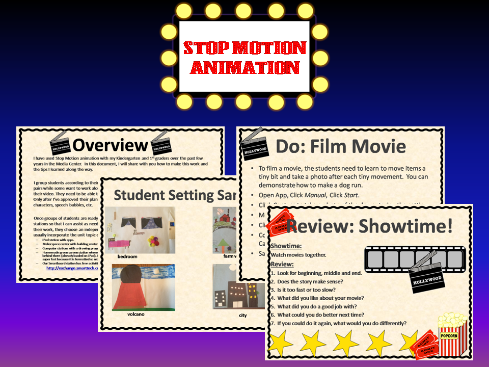 Stop Motion Animation Project - Makerspace | Made By Teachers