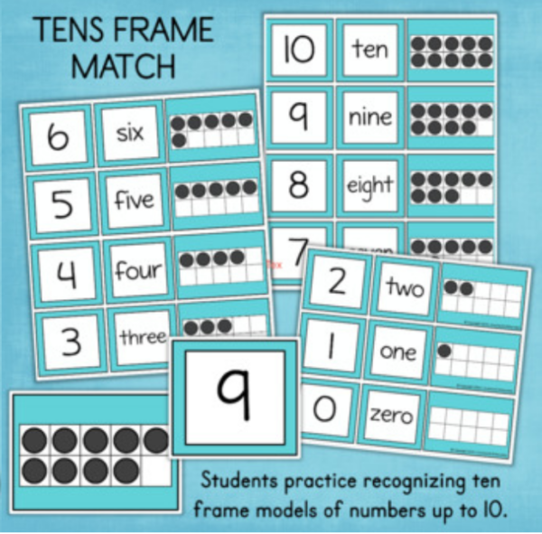 Making 10 Activities Ten Frames and Number Bonds | Made By Teachers