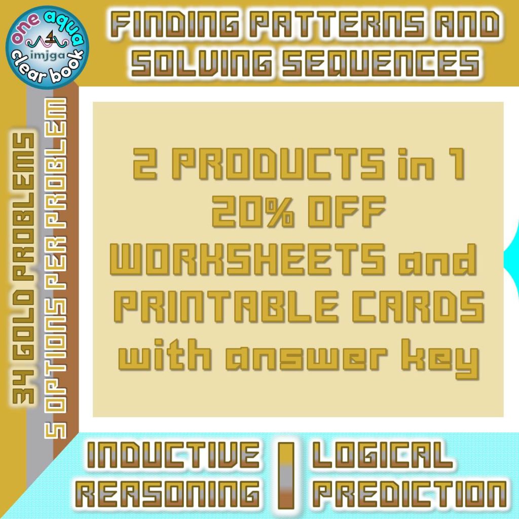 Silver Logical Reasoning Worksheets and Cards - Made By Teachers