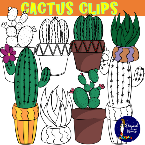 Cactus Clip Art | Made By Teachers