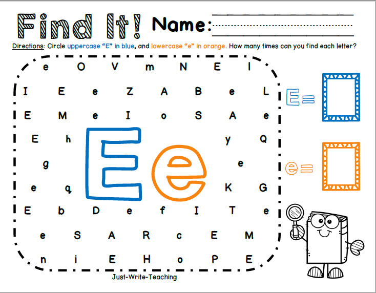 Letter Finds - Alphabet Activities - A to Z Practice (52 Activities ...