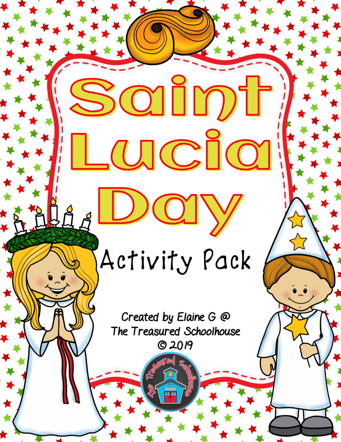 St. Lucia Day Activity Pack | Made By Teachers