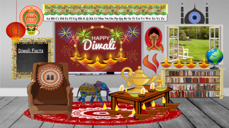 HOLIDAYS AROUND THE WORLD Bitmoji Classroom | FACT slides | Virtual ...