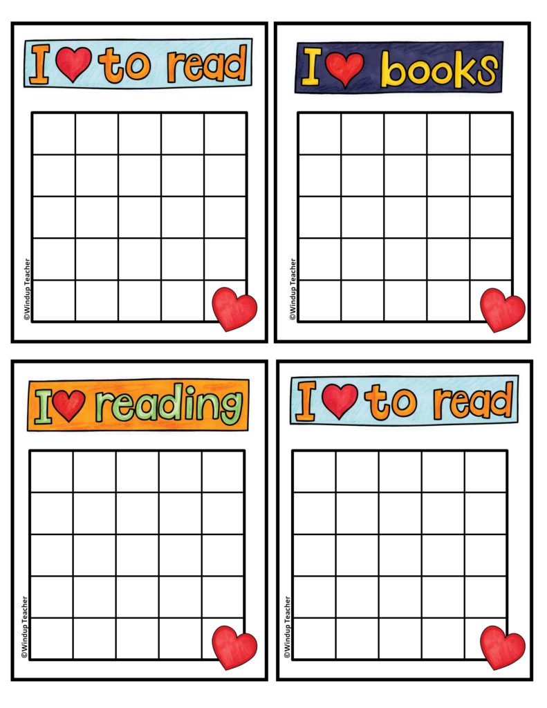 Reading Sticker Charts - Made By Teachers