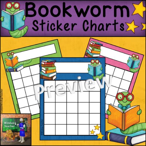 Reading Sticker Charts | BUNDLE - Made By Teachers