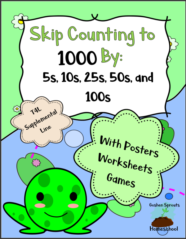 Skip Counting to 1000 by 5s, 10s, 25s, 50s, and 100s-Time 4 Learning Gr ...
