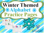 Winter Themed Alphabet Practice Pages (Aa - Zz) - Made By Teachers