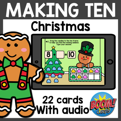 Christmas Boom Cards Bundle | December Boom Cards Distance Learning ...
