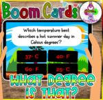 Fahrenheit or Celsius | BOOM Cards - Made By Teachers