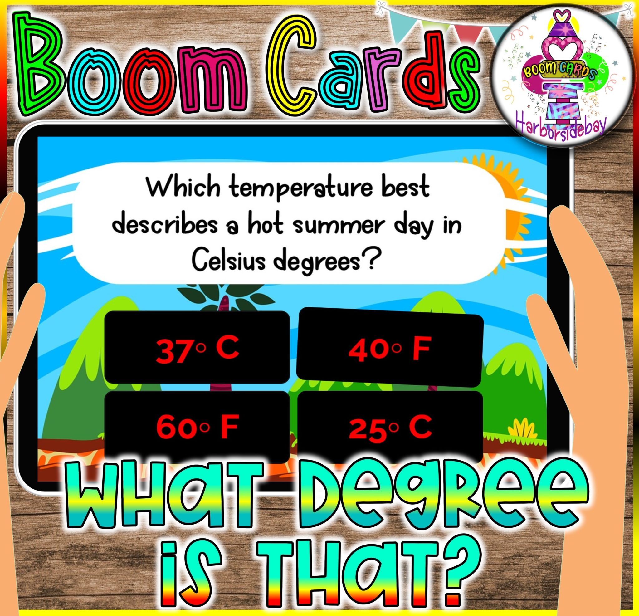 Fahrenheit or Celsius | BOOM Cards - Made By Teachers