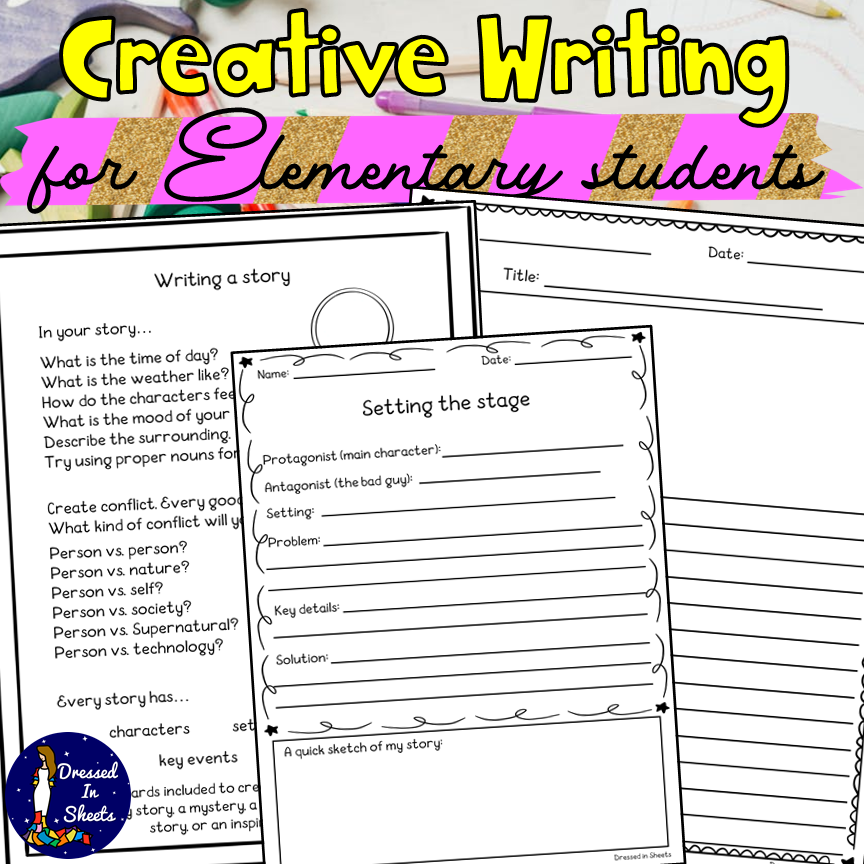 Creative Writing for Elementary Students | Made By Teachers