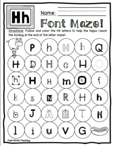 Alphabet Activities - Letter H Centers Activities | Made By Teachers