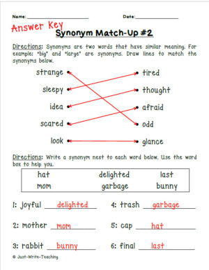 Synonyms and Antonyms Activity Pack (8 activities) | Made By Teachers