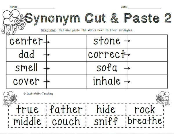 Synonyms and Antonyms Activity Pack (8 activities) - Made By Teachers