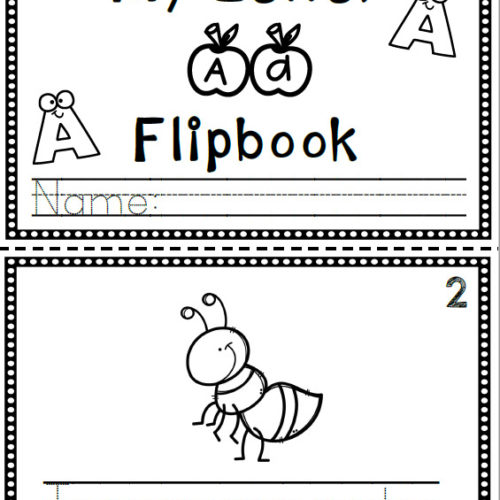 My Letter A Flip Book - Alphabet Activities | Made By Teachers