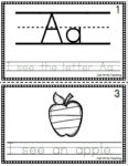 My Letter A Flip Book - Alphabet Activities - Made By Teachers