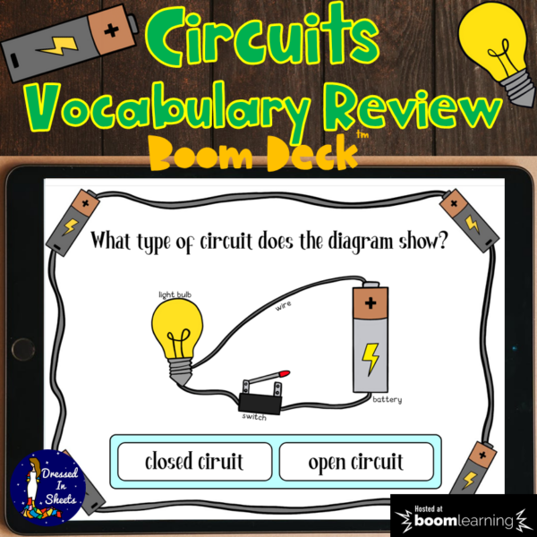 Circuits Vocabulary Review - Made By Teachers