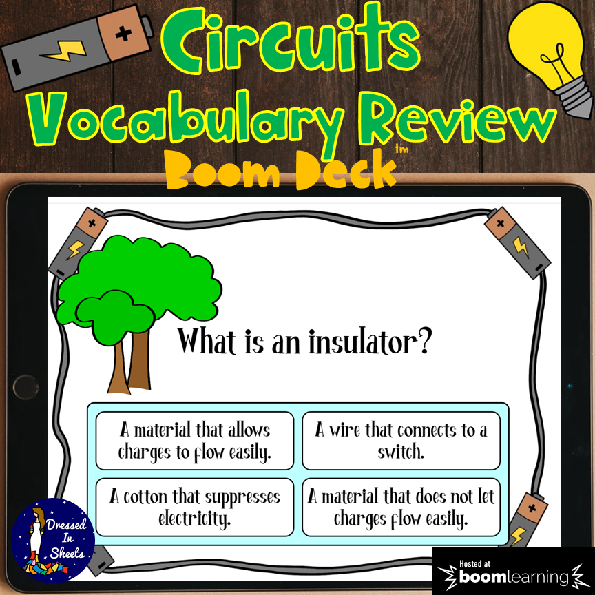 Circuits Vocabulary Review - Made By Teachers
