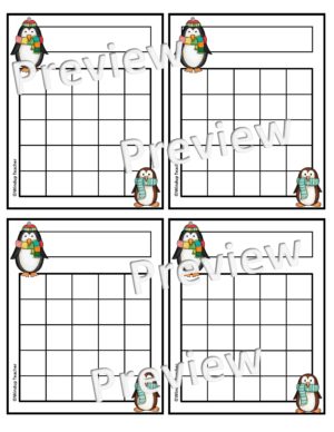 Penguin Sticker Charts - Made By Teachers