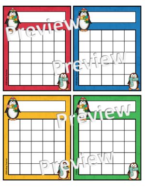 Penguin Sticker Charts - Made By Teachers