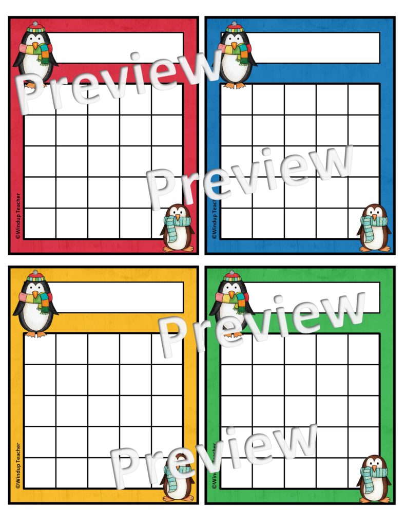 Penguin Sticker Charts - Made By Teachers