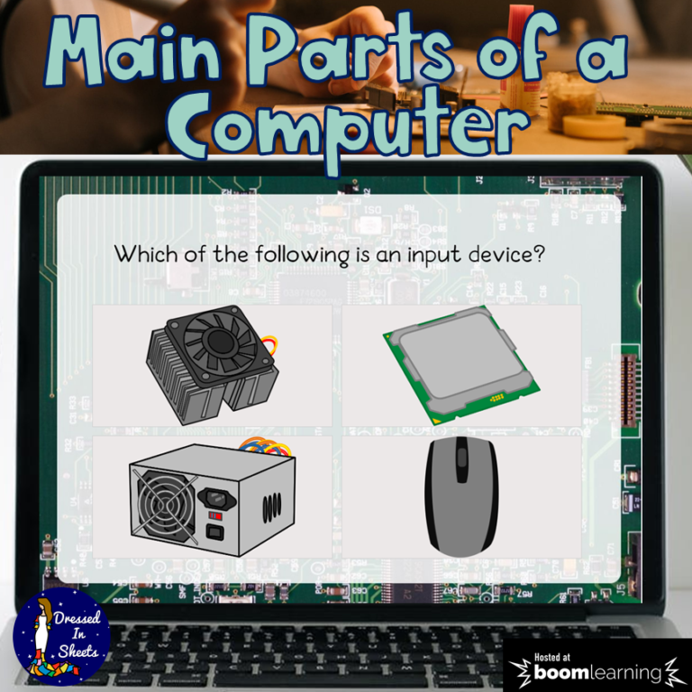 Main parts of a computer BOOM Deck - Made By Teachers