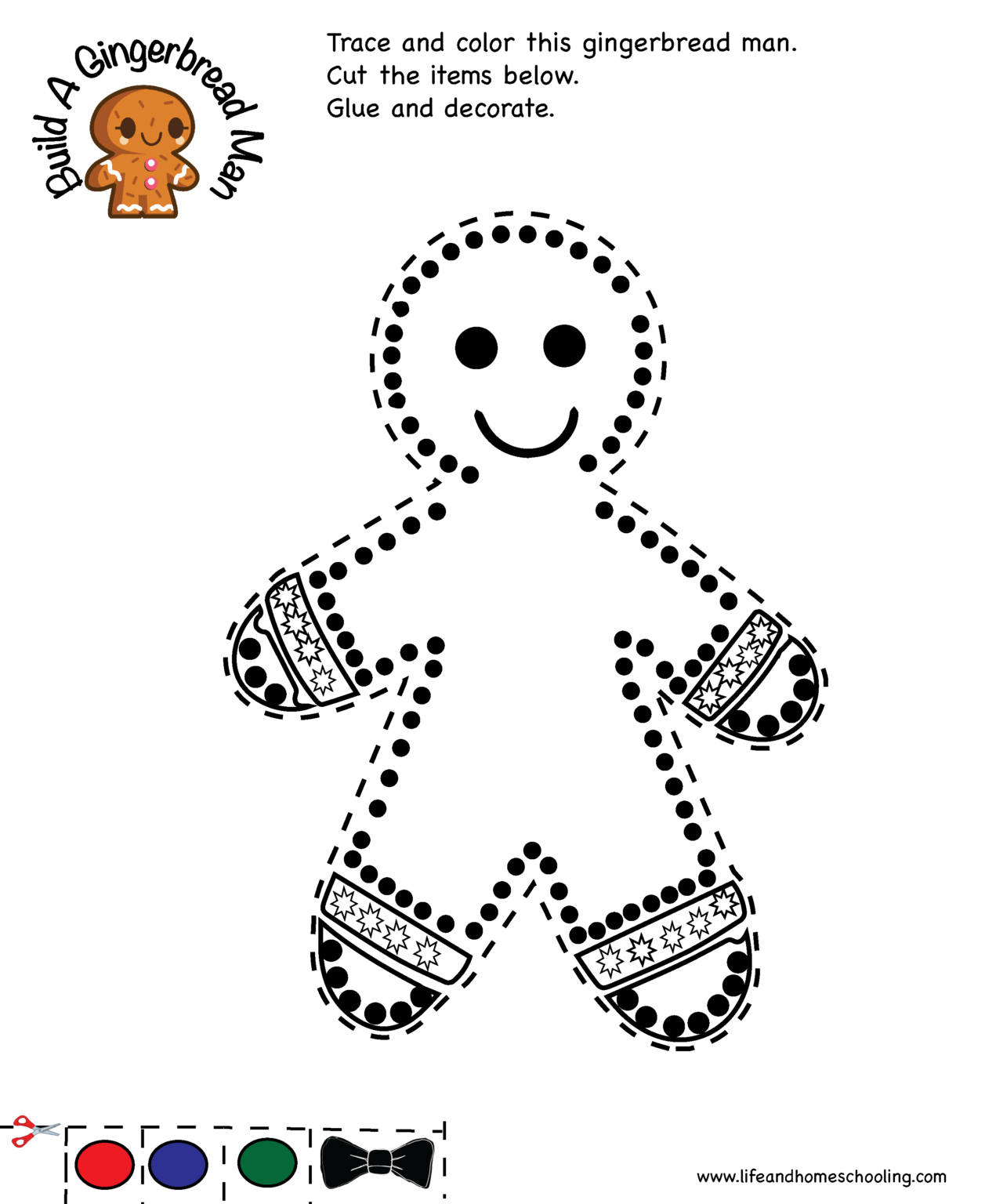 Christmas Tracing Printable Activity - Made By Teachers