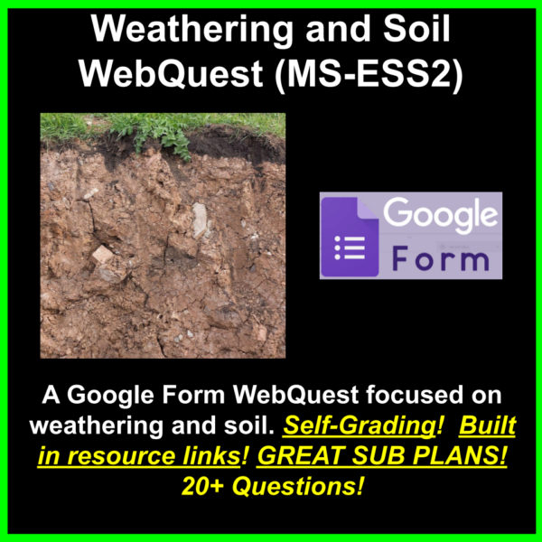 Weathering and Soil Webquest (Great sub plans!) | Made By Teachers