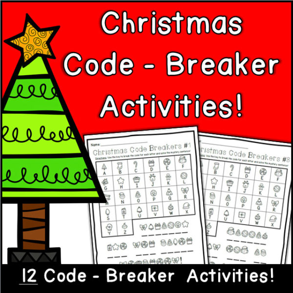 Christmas Code Breakers Activity Pack | Made By Teachers