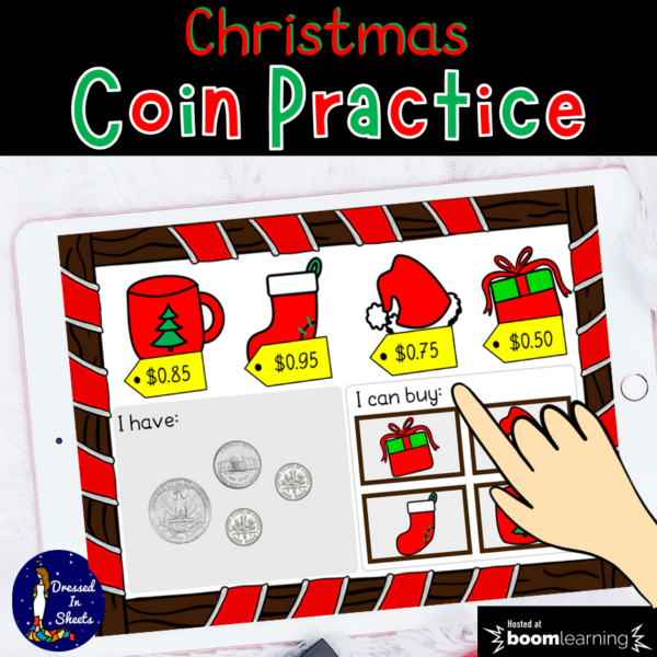 Christmas Coins Money Practice | Made By Teachers