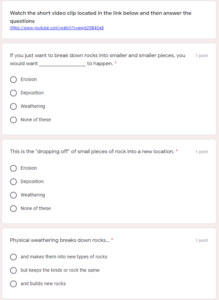 Weathering, Erosion and Deposition WebQuest (MS-ESS2) Great sub plans ...