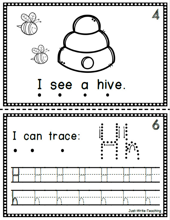 My Letter H Flip Book (Flipbook) - Alphabet Activities | Made By Teachers