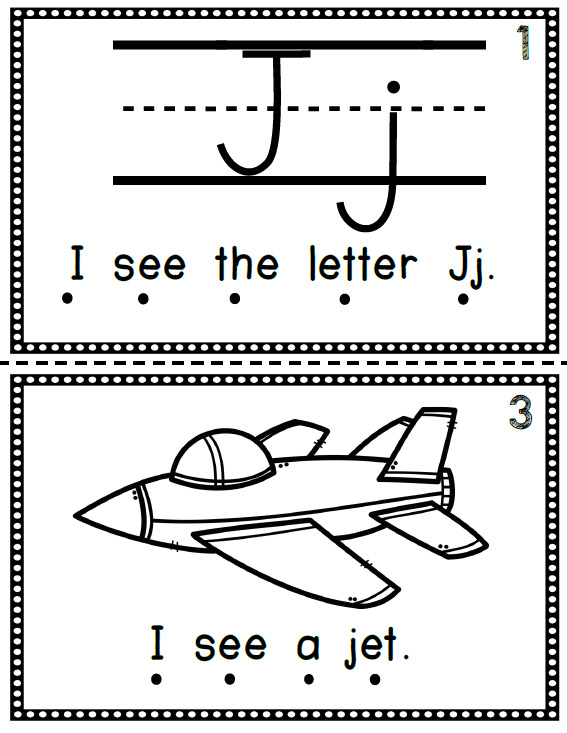My Letter J Flip Book (Flipbook) - Alphabet Activities | Made By Teachers