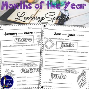 Learning Spanish: Months of the Year | Made By Teachers