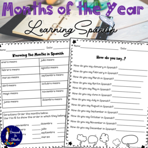 Learning Spanish: Months of the Year | Made By Teachers