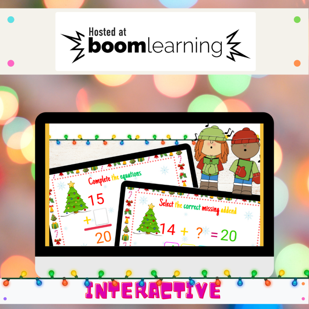 Christmas Math Part 2 Bundle Boom Cards | Made By Teachers