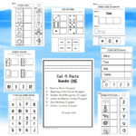 4 IN 1 WORKSHEET BUNDLE | Kindergarten to Grade One Worksheets - Made ...
