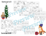 Winter Addition Cut and Paste-Sums up to 10 - Made By Teachers