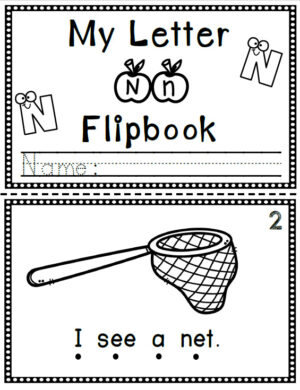My Letter N Flip Book (Flipbook) - Alphabet Activities - Made By Teachers