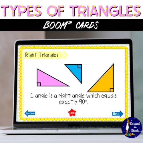 Types of Triangles BOOM Cards - Made By Teachers