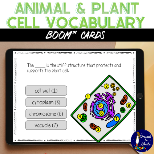 Plant and Animal Cell BOOM Cards - Made By Teachers