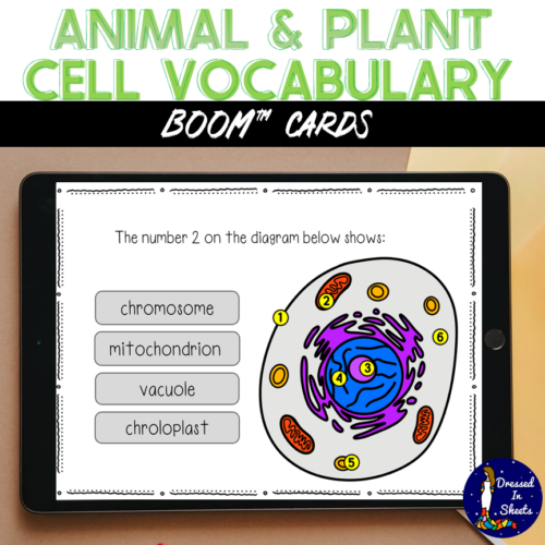 Plant and Animal Cell BOOM Cards - Made By Teachers