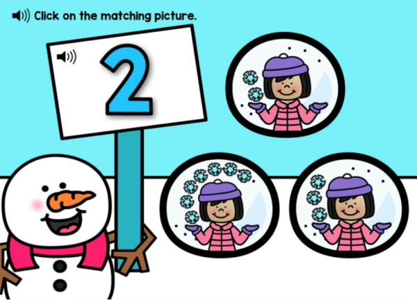 Subitizing Boom Cards | Winter Boom Cards Distance Learning | Made By ...