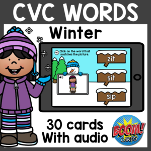 Winter Boom Cards Bundle | January Boom Cards Distance Learning | Made ...
