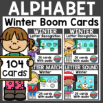 Alphabet Boom Cards Bundle | Winter Boom Cards Distance Learning | Made ...