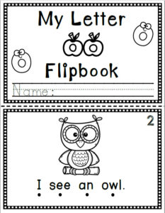My Letter O Flip Book (Flipbook) - Alphabet Activities - Made By Teachers